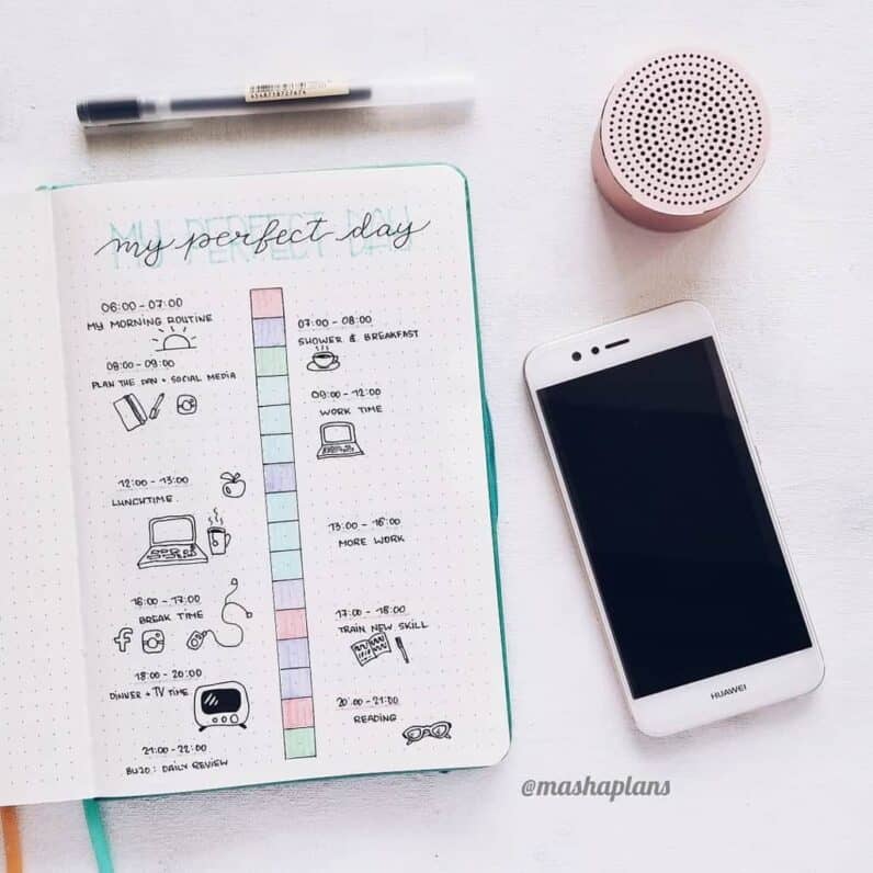 Creating Routines In Your Bullet Journal For Success And Structure ...