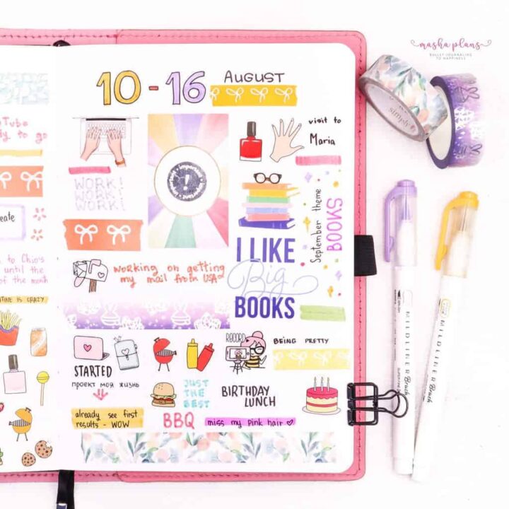How To: Memory Keeping In Your Bullet Journal | Masha Plans