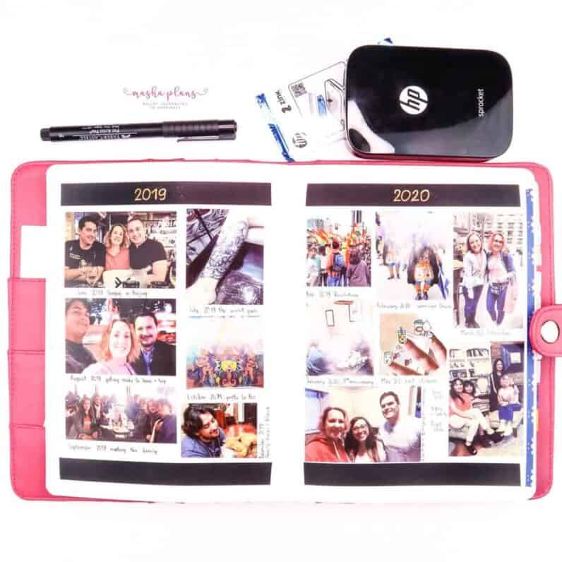 How To: Memory Keeping In Your Bullet Journal | Masha Plans