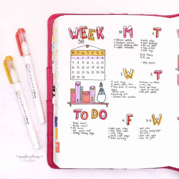 37 Brilliant Book Bullet Journal Theme Ideas And Inspirations | Masha Plans