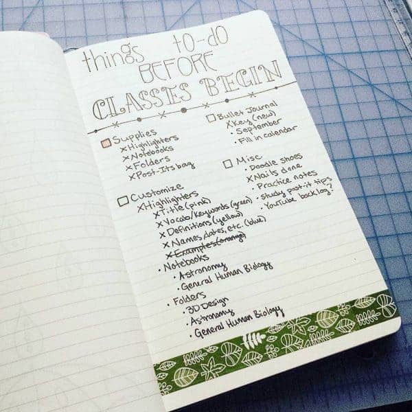 15 Lifesaving Homeschool Bullet Journal Page Ideas | Masha Plans