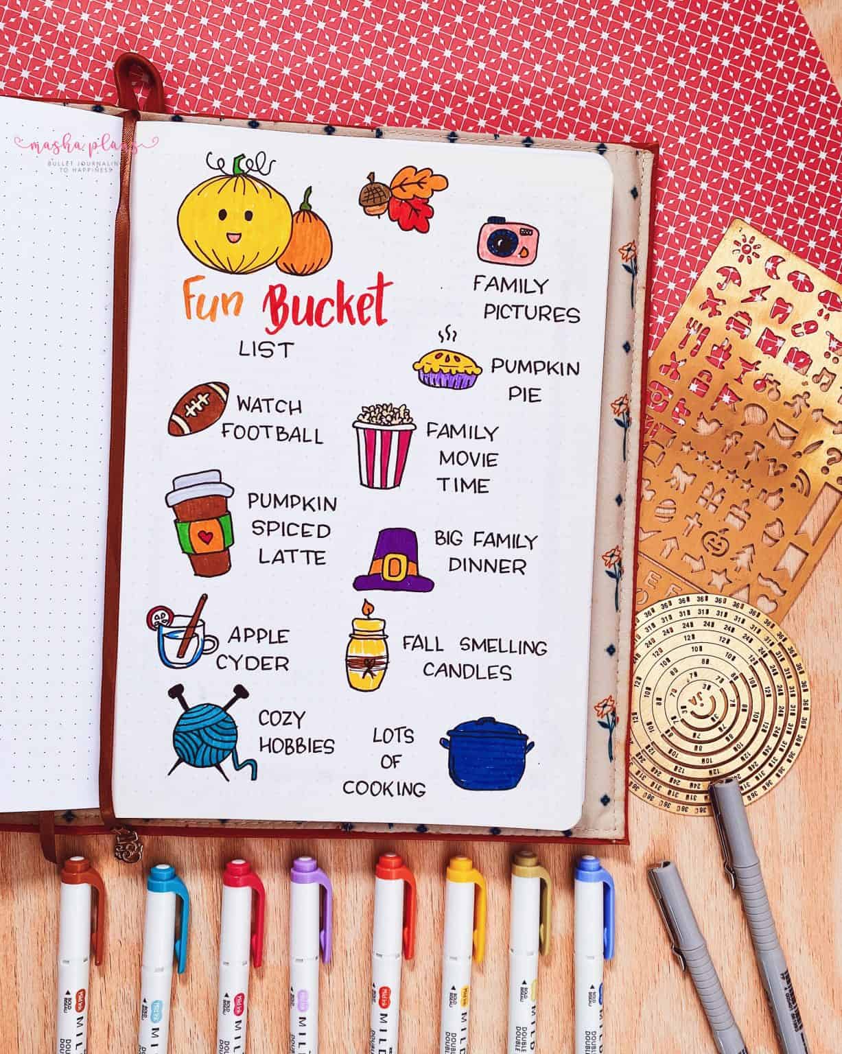 11 Bucket List Bullet Journal Ideas