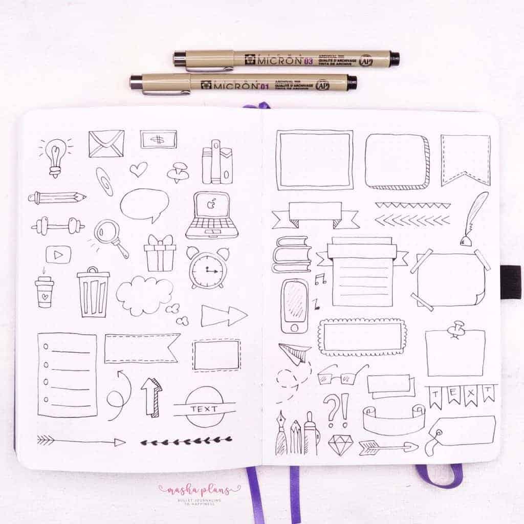 Sketchnotes: Introduction Into Visual Note Taking | Masha Plans