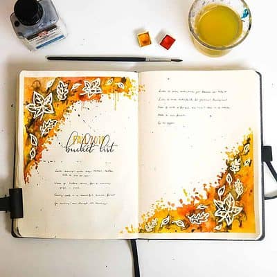 31 Fall Bucket List ideas and Bullet Journal Inspirations | Masha Plans