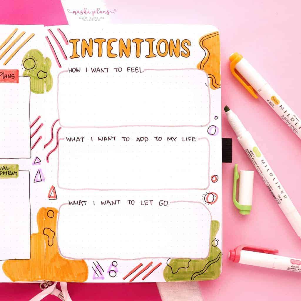 Plan With Me: My 2021 Bullet Journal Setup | Masha Plans