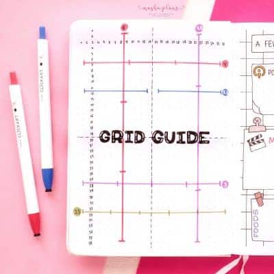 Bullet Journal Grid Spacing Guide: All You Need To Know | Masha Plans