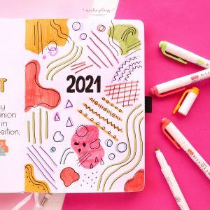 Creative Bullet Journal Cover Page Inspirations | Masha Plans
