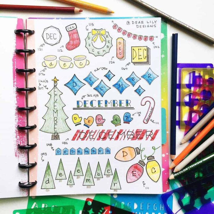 Holiday Title Ideas To Spruce Up Your Bullet Journal | Masha Plans