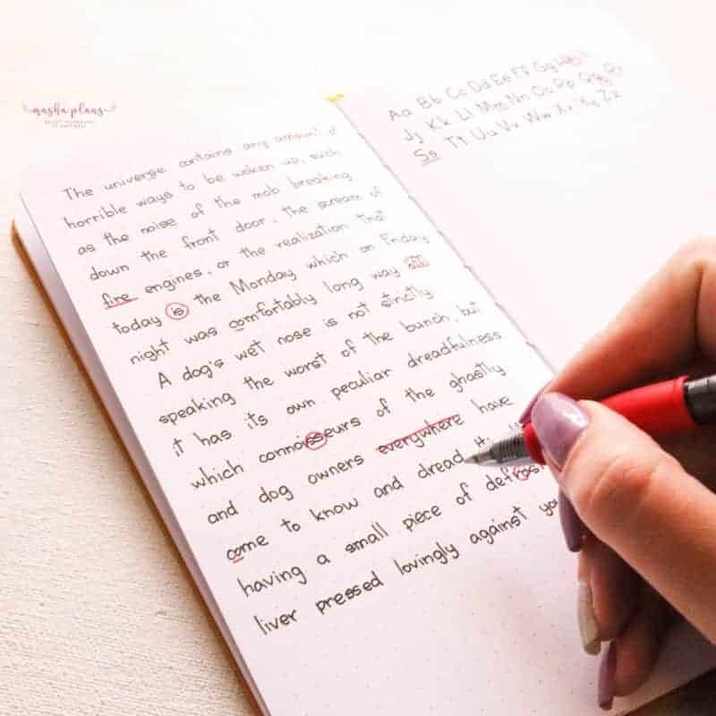 9 Easy Tricks To Improve Your Handwriting | Masha Plans