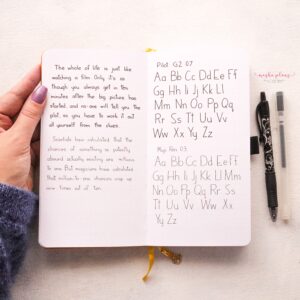 9 Easy Tricks To Improve Your Handwriting | Masha Plans