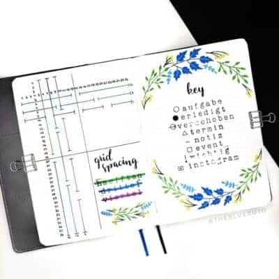 Bullet Journal Grid Spacing Guide: All You Need To Know | Masha Plans