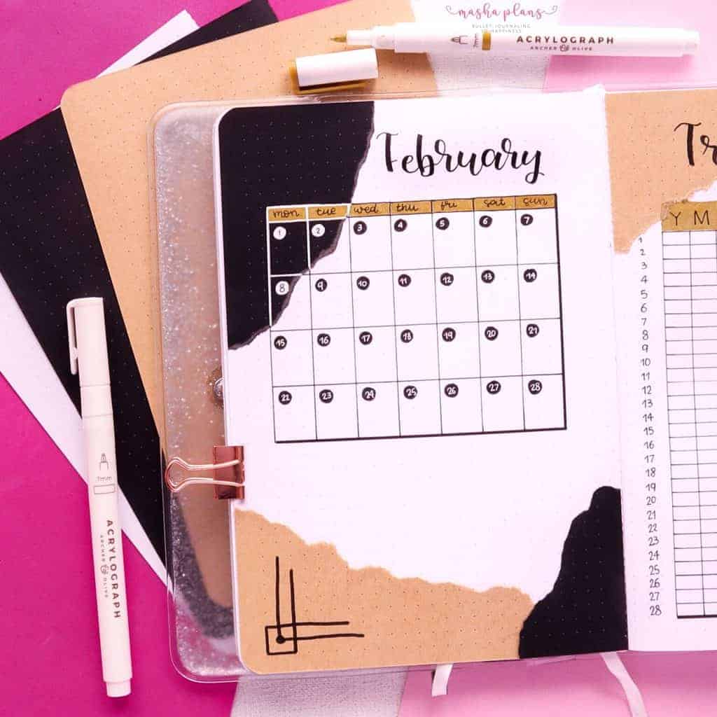 9 Fun and Simple Bullet Journal Decoration Ideas | Masha Plans