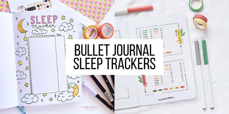 21 Adorable Bullet Journal Sleep Trackers For Better Sleep Habits ...