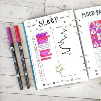 21 Adorable Bullet Journal Sleep Trackers For Better Sleep Habits ...