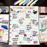 25 Inspiring Spring Bucket List Ideas And Bullet Journal Pages | Masha ...