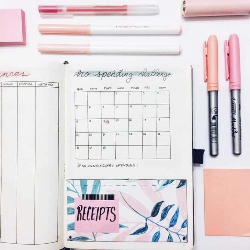 11 Bullet Journal Budget Page Ideas