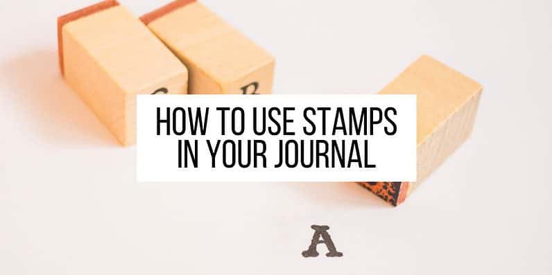 How To Use Bullet Journal Stamps | Masha Plans