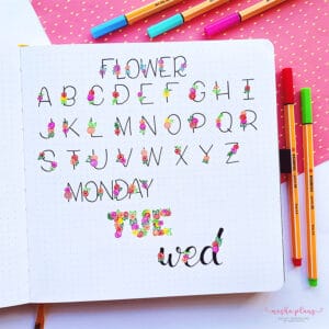 11 Creative Bullet Journaling Fonts To Try