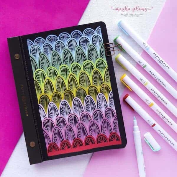 13 Simple Patterns For Your Geometric Bullet Journal Pages | Masha Plans