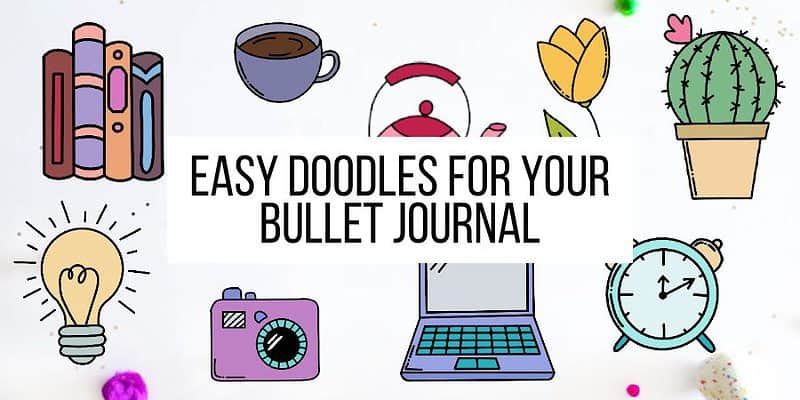 17 Easy Doodles To Draw In Your Bullet Journal: Learn To Doodle | Masha ...