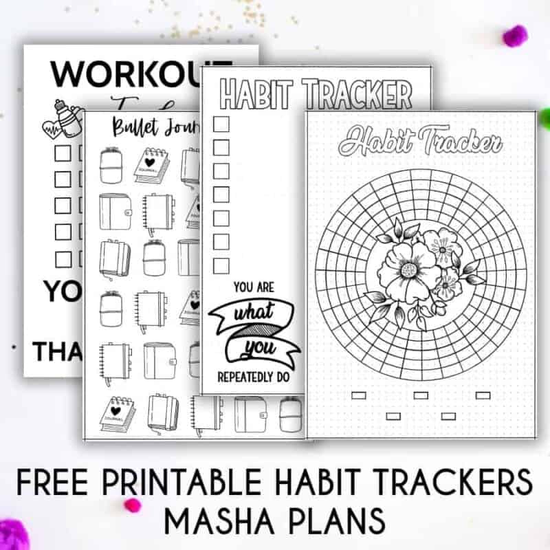 100 Habits To Track In Your Bullet Journal