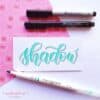 11 Simple Ways To Add Shadow To Your Brush Lettering | Masha Plans