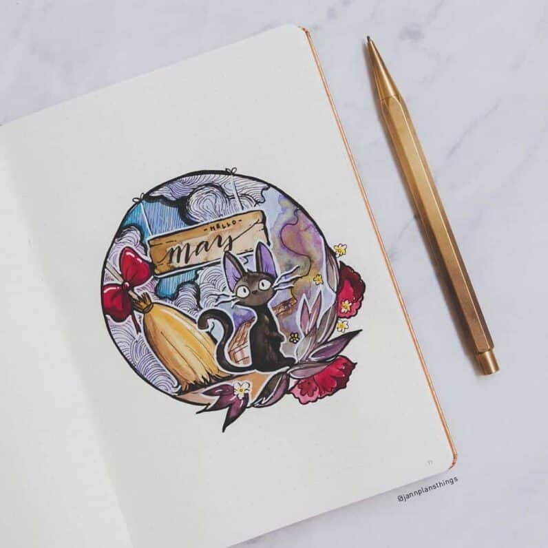 33 Cute Studio Ghibli Bullet Journal Theme Inspirations | Masha Plans