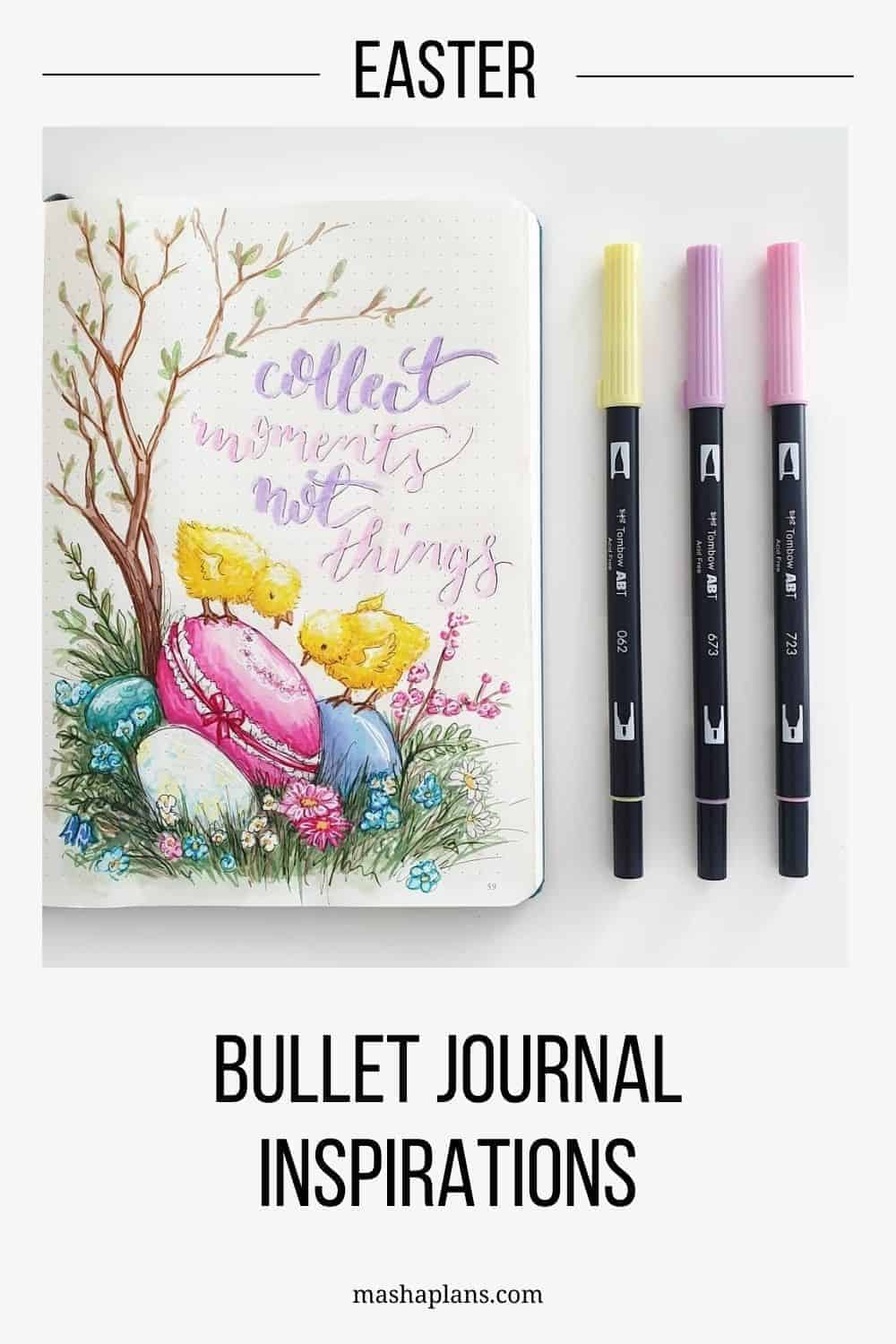 Easter Bullet Journal Ideas To Try This April | Masha Plans