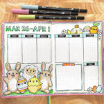 Easter Bullet Journal Ideas To Try This April | Masha Plans