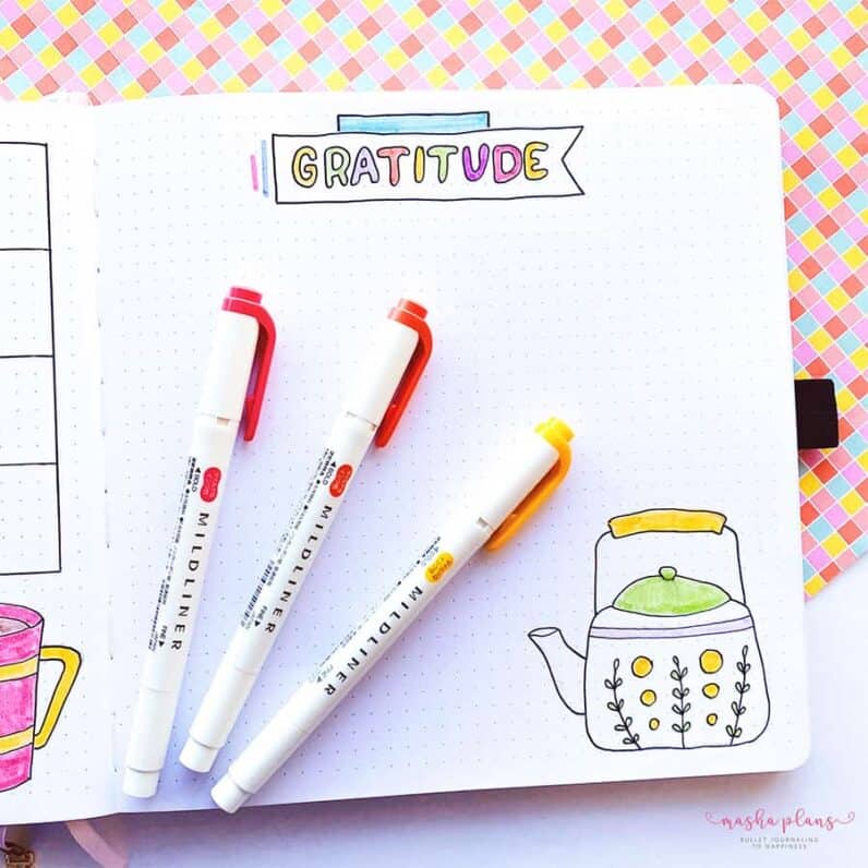 Tea Bullet Journal Themed Setup: June Plan With Me | Masha Plans
