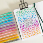 Creative Pen Swatch Bullet Journal Pages