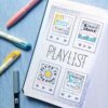 35 Bullet Journal Playlist Page Inspirations | Masha Plans