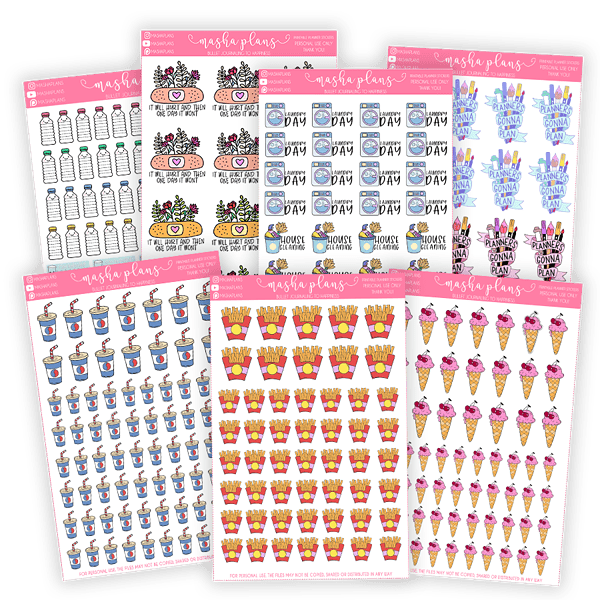 Free Bullet Journal Printables | Masha Plans