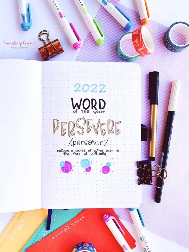 5 Beginner Bullet Journal First Page Ideas