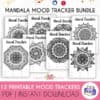 15 Printable Mandala Trackers For Your Bullet Journal | Masha Plans