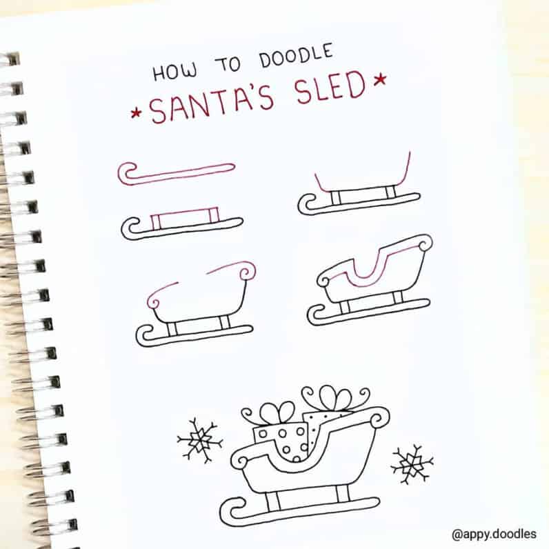 Festive Christmas Doodle Ideas