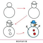 13+ Easy Christmas Doodles Anyone Can Draw