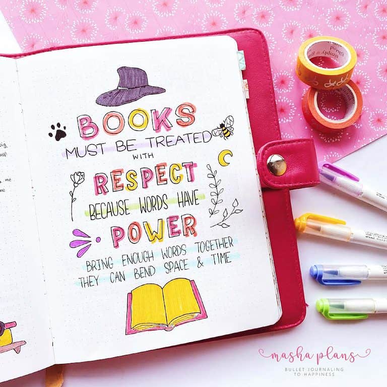 19 Reading Journal Page Ideas For Book Lovers
