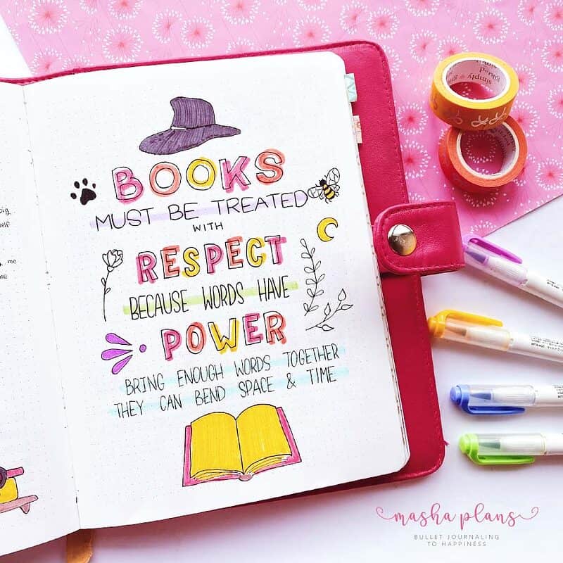 19 Reading Journal Page Ideas For Book Lovers