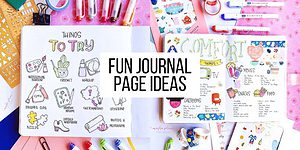 11 Fun Bullet Journal Page Ideas | Masha Plans
