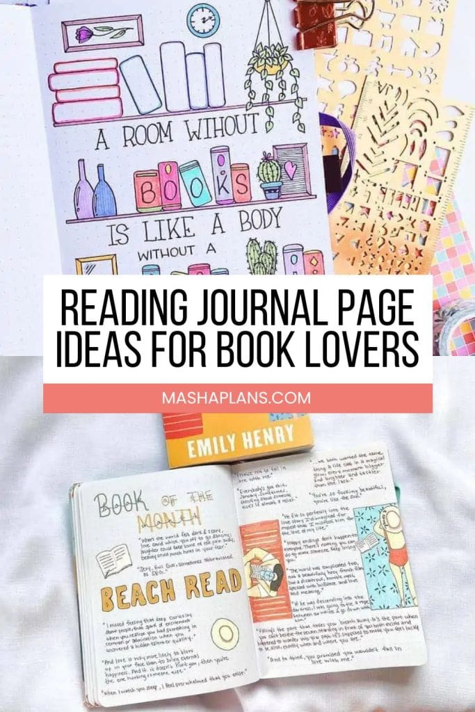 19 Reading Journal Page Ideas For Book Lovers