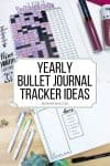 Bullet Journal Yearly Tracker Ideas