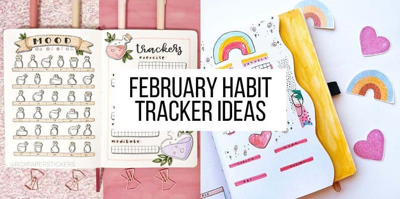 15 February Bullet Journal Habit Tracker Ideas | Masha Plans