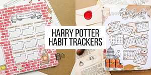 11 Harry Potter Habit Tracker Ideas For Your Bullet Journal | Masha Plans