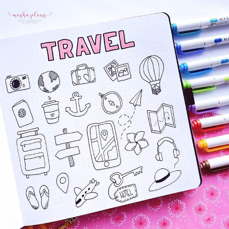 Doodling Prompts To Get You Working On Your Creativity | Masha Plans