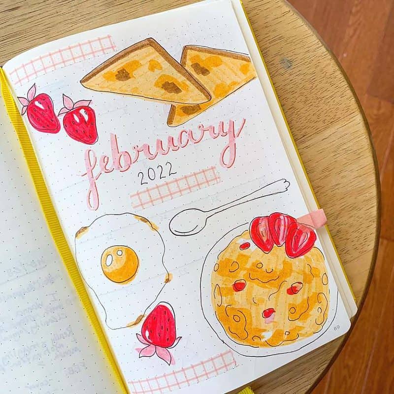 13 Non-Valentine's Day February Bullet Journal Theme Ideas | Masha Plans