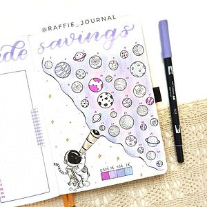 11 Bullet Journal Savings Tracker Ideas | Masha Plans