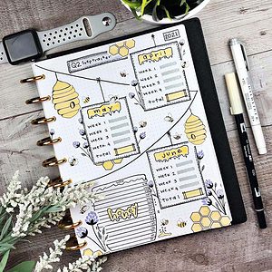 15 Step Tracker Bullet Journal Page Ideas