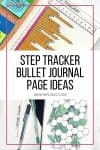 15 Step Tracker Bullet Journal Page Ideas