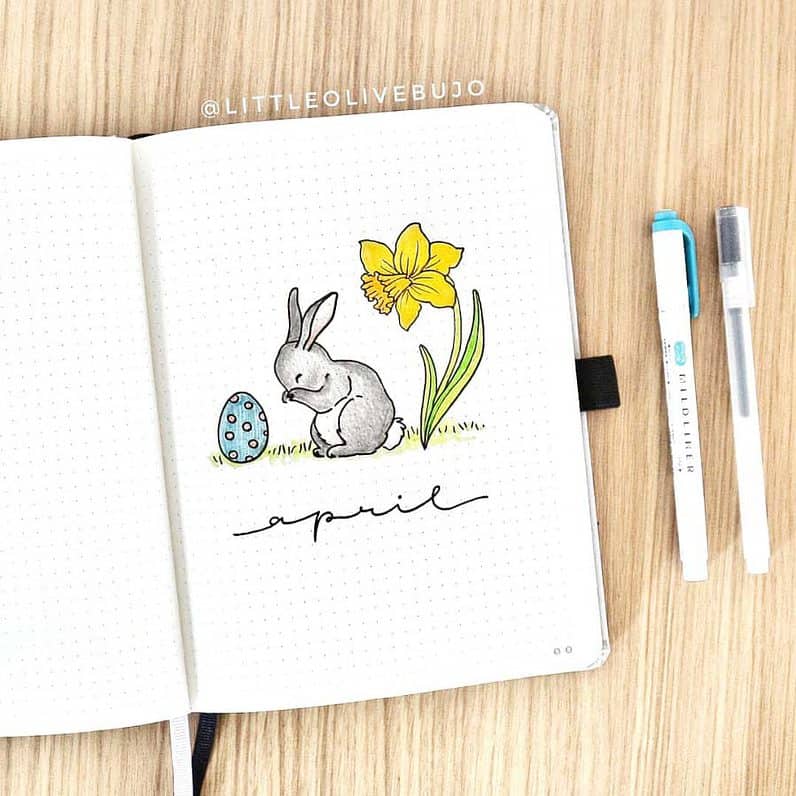 Inspirational Spring Bullet Journal Theme Ideas | Masha Plans